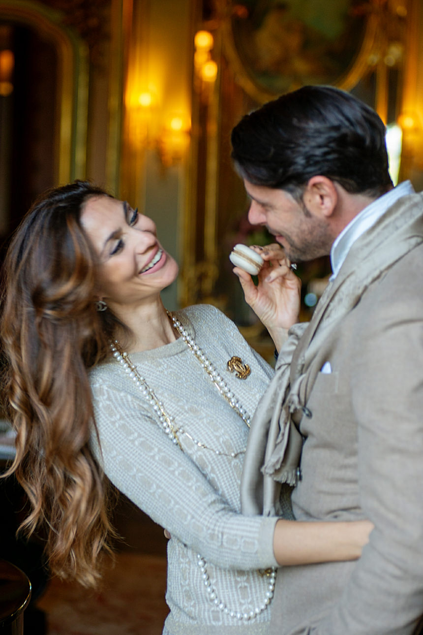 Elegant Engagement Photoshoot at Villa Cora - Freire Wedding Photo